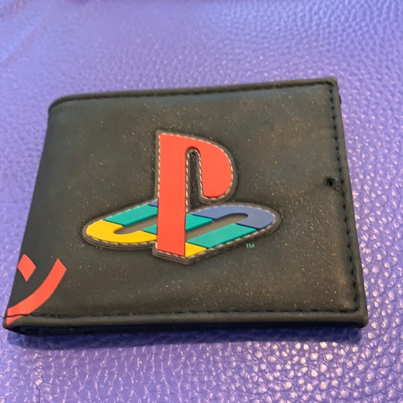 Sony | Bags | Playstation Symbol With Kanji Gamer Rubber Patch Bifold ...